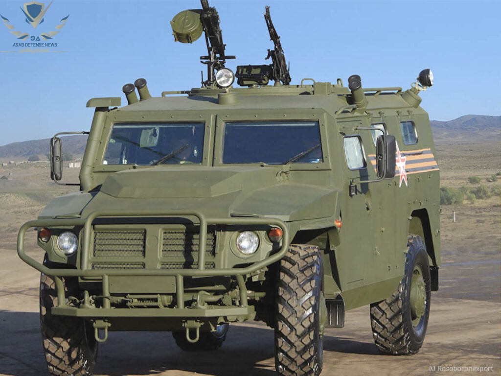 القوات الروسية في أوكرانيا تتلقى المدرعة الجديدة من طراز Tigr-M SpN ...